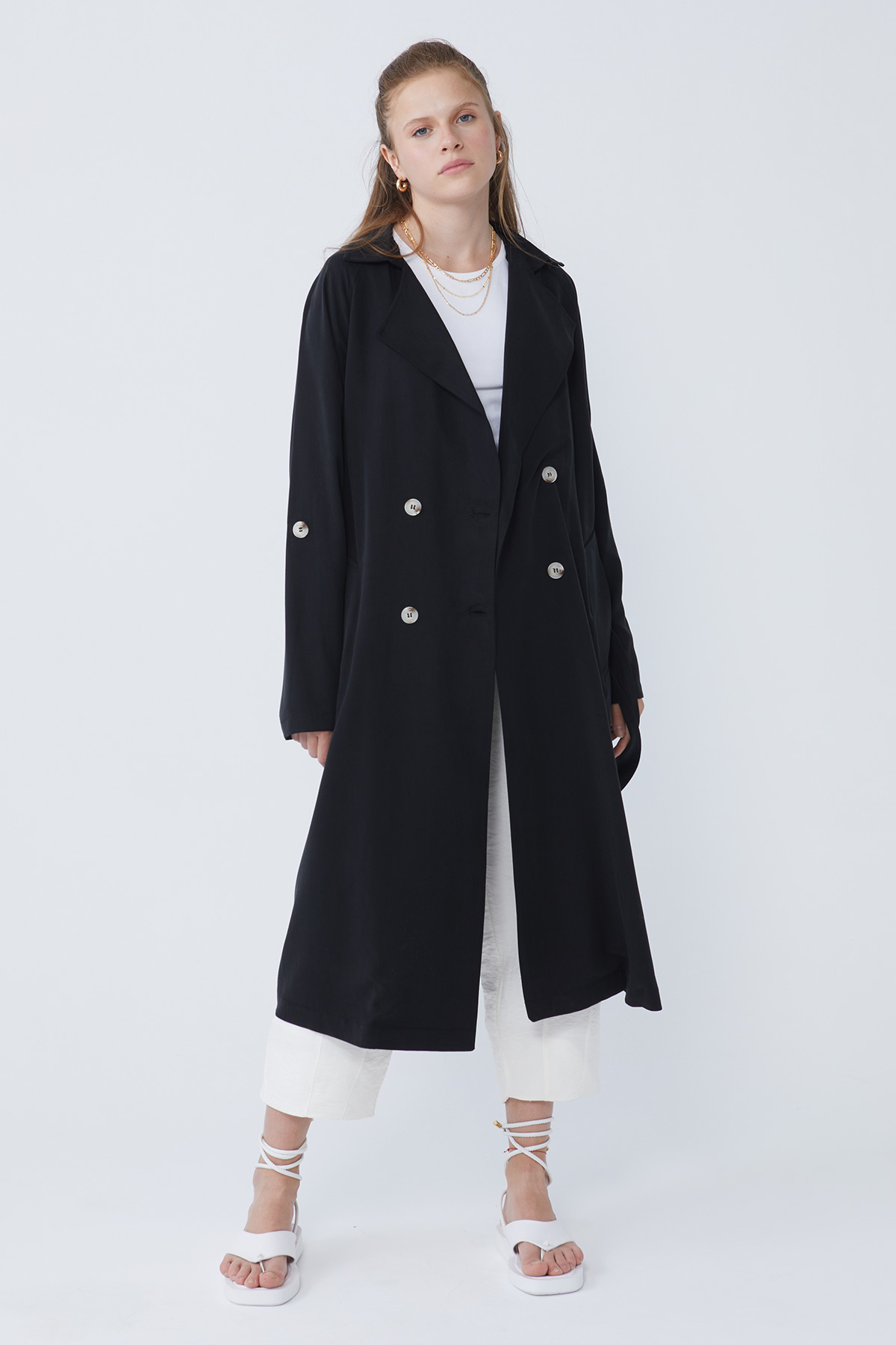 Tensel Astars z Tren kot Black Woman TRENCH COAT Suudcollection tensel-astars-z-tren-kot-black-woman-trench-coat-suudcollection
