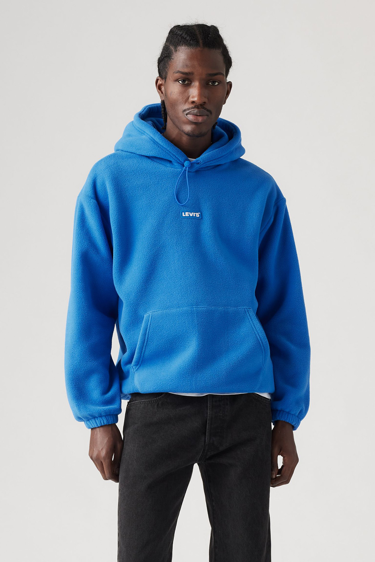 BB TAB POLAR FLEECE HDY LAPIS BLUE